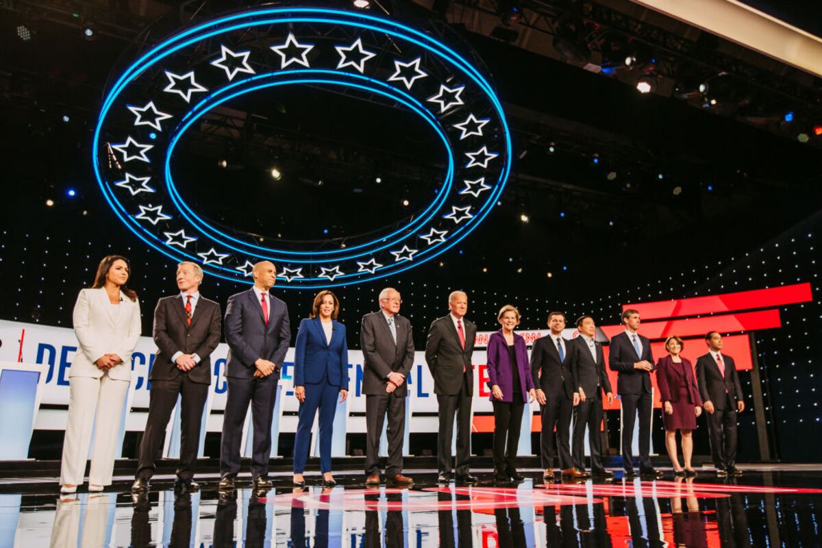 Longshot Democrats Banking on Cash + Luck for Nomination - Bloomberg Longshot Democrats Banking on Cash + Luck for Nomination - Bloomberg