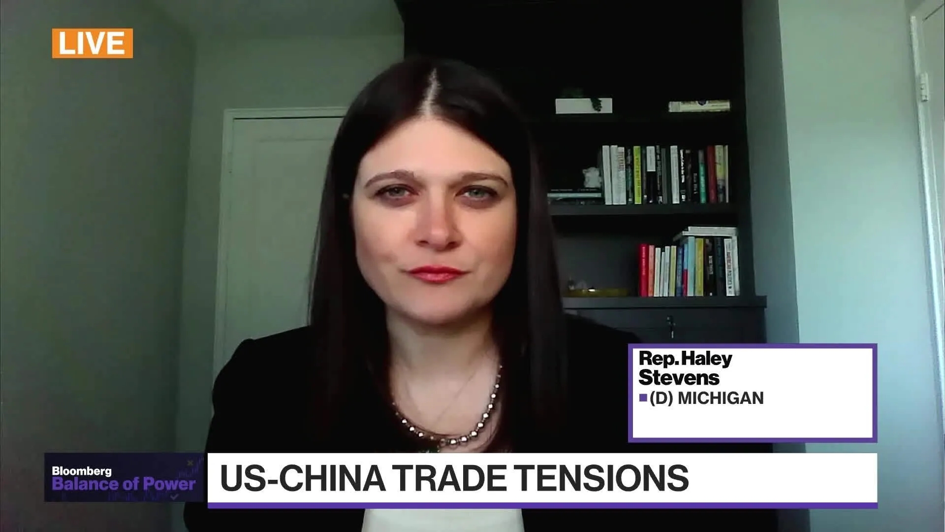 Watch Rep. Haley Stevens on US-China Trade Tensions - Bloomberg