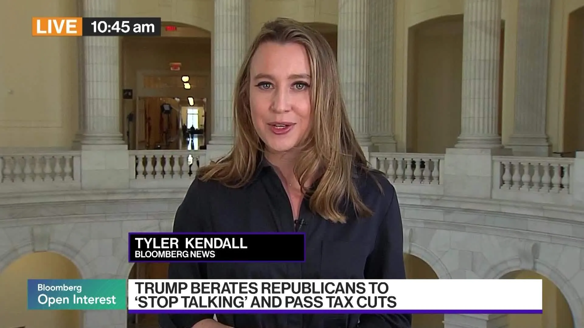 Watch Trump to GOP: ‘Stop Talking, Pass the Tax Cuts’ - Bloomberg