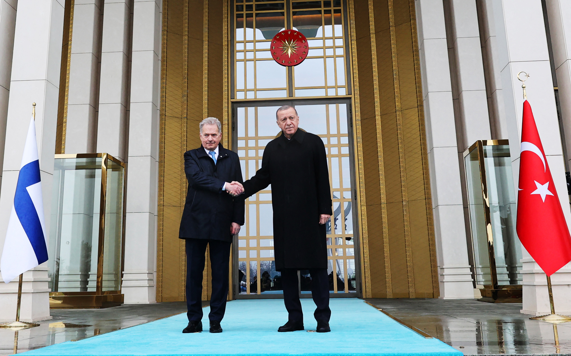 Erdogan Meets Finland President, Sending Signal Turkey May Ratify NATO ...