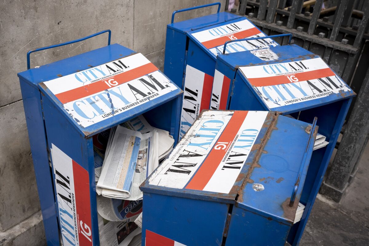 City AM Newspaper to Go Into Administration - Bloomberg
