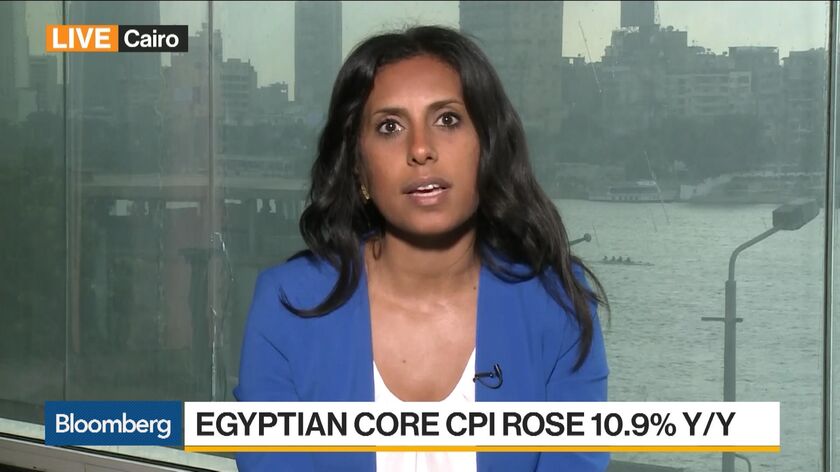 Egypt Inflation Rate Accelerates for First Time in 11 Months - Bloomberg