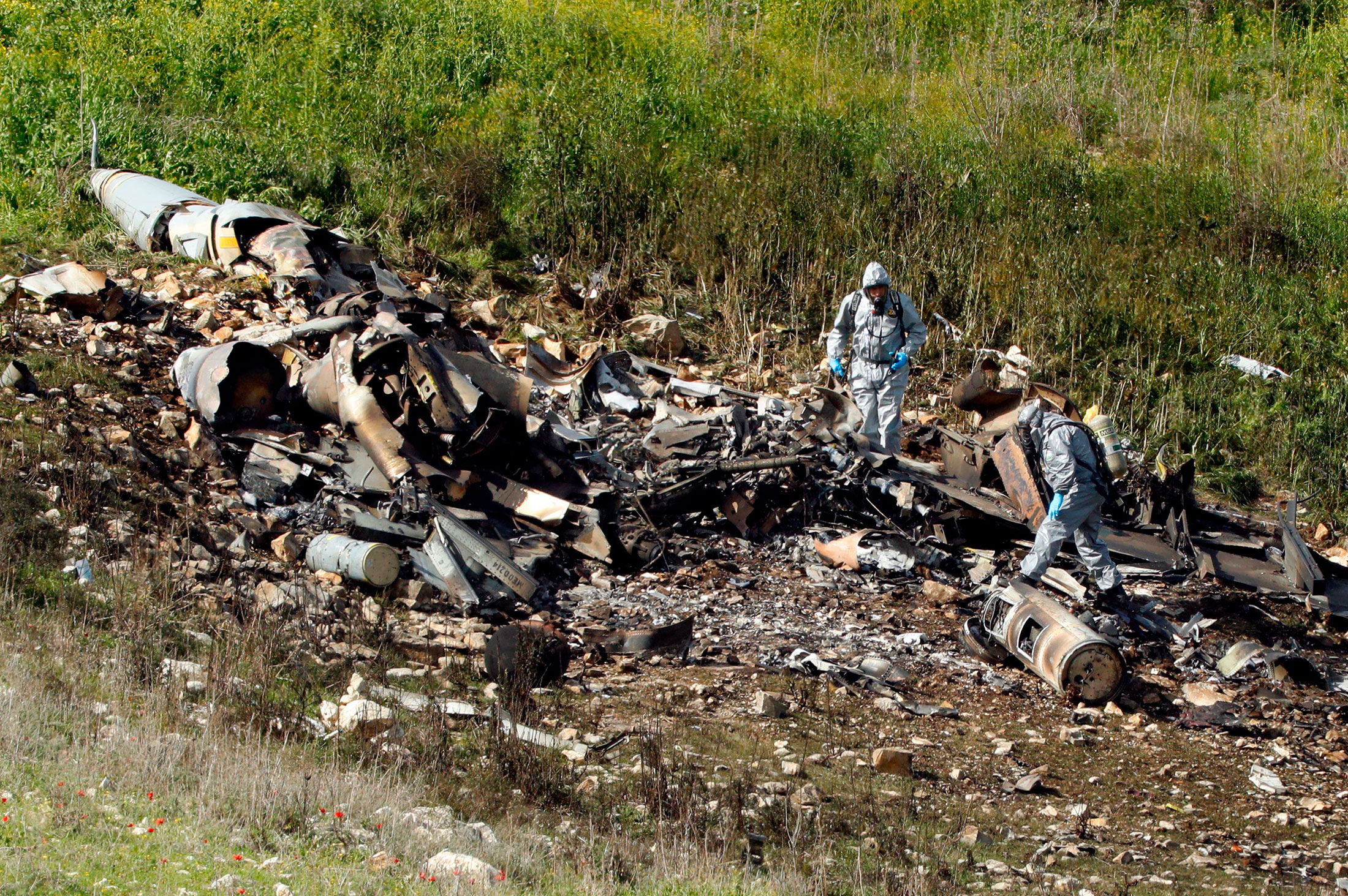 Israeli Plane Was Downed by Syrian Missile, Army Spokesman Says - Bloomberg