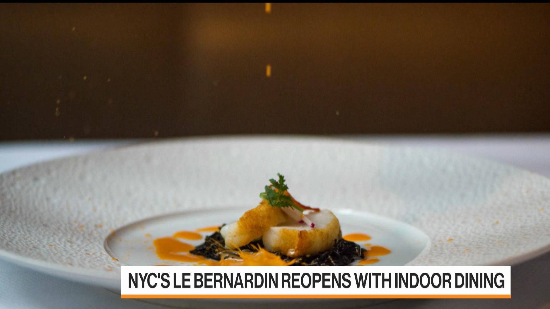 Watch Chef Eric Ripert Reopens Le Bernardin in New York (Video) - Bloomberg