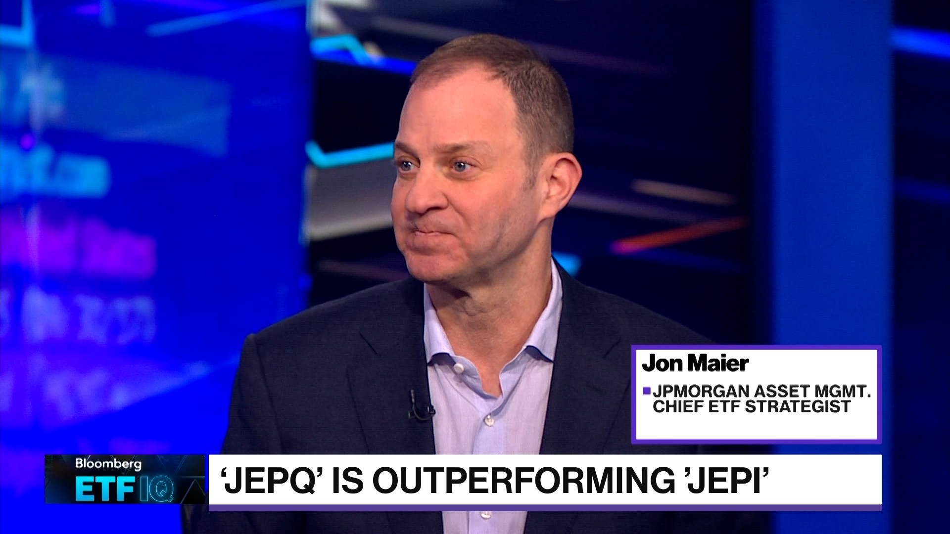 Watch JPMorgan's Maier on JEPQ, JEPI, JPST ETFs - Bloomberg