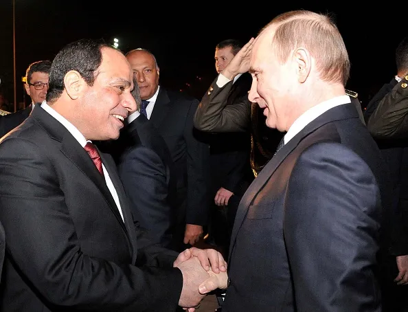 Putin Visits His Egyptian Mini-Me - Bloomberg