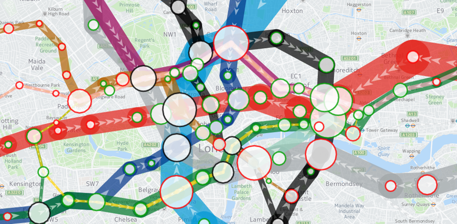 London Cartographer Oliver O'Brien Built a Mesmerizing Animated Map of ...