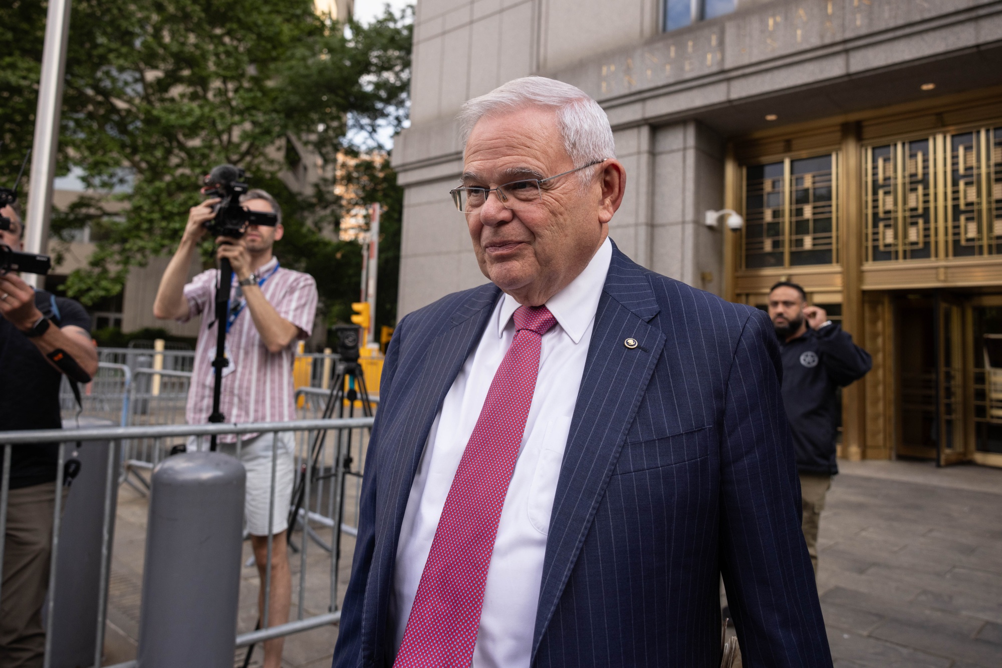 Bob Menendez Gets Boost at Bribery Trial From a Prosecutor - Bloomberg