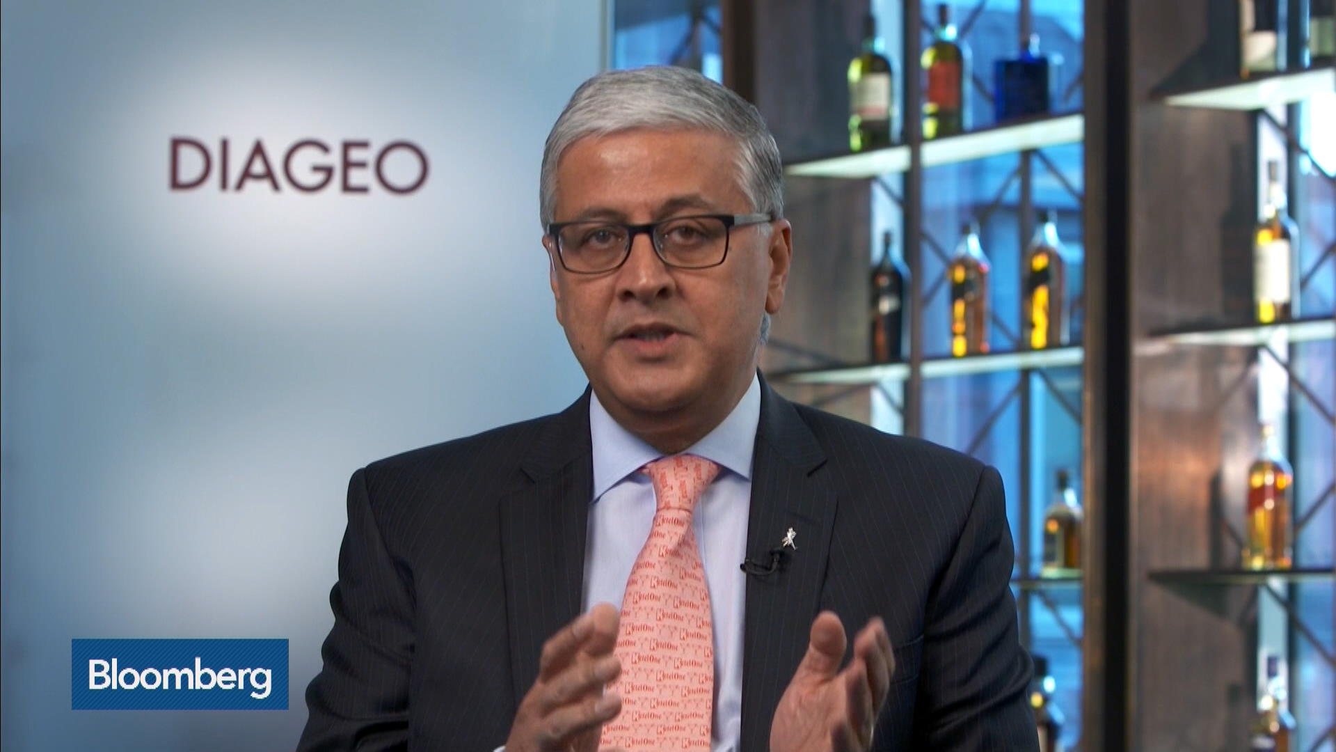 Watch Diageo CEO: Currency Volatility Is Biggest Challenge - Bloomberg