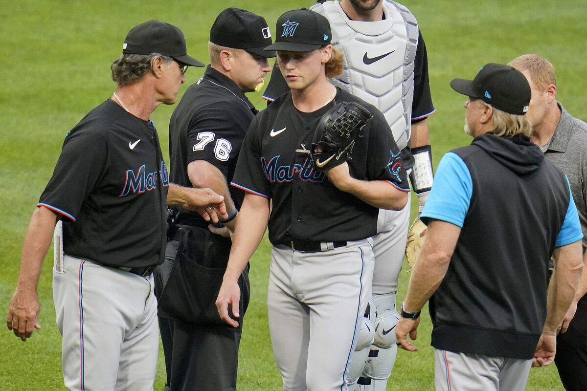 Marlins Pitching Prospect Max Meyer Faces Tommy John Surgery - Bloomberg