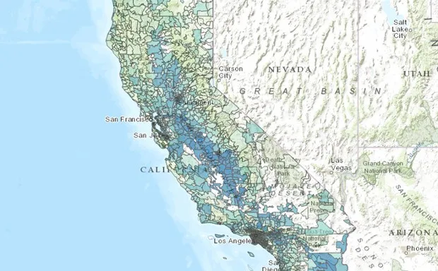 California Traffic Map