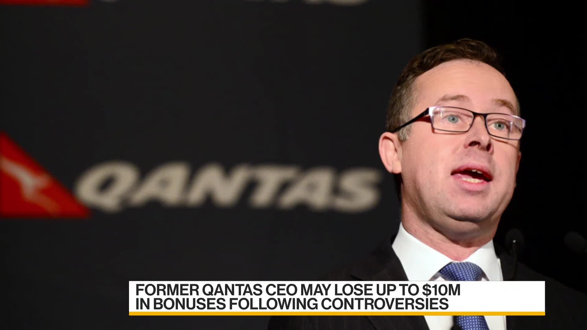 Watch Qantas Air Withholds Some of Ex-CEO Joyce’s Payout After ...
