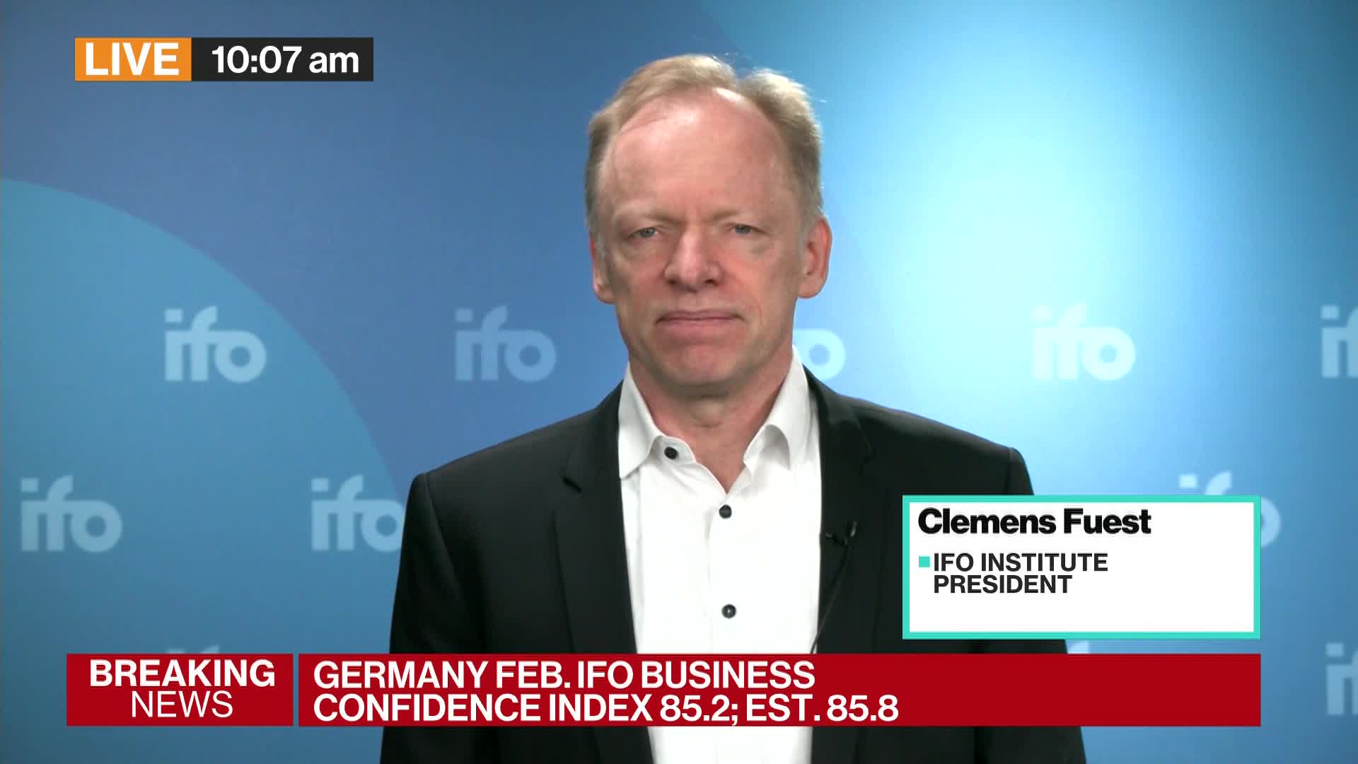 Watch Two-Party Coalition Best Outcome for Germany, Ifo Says - Bloomberg