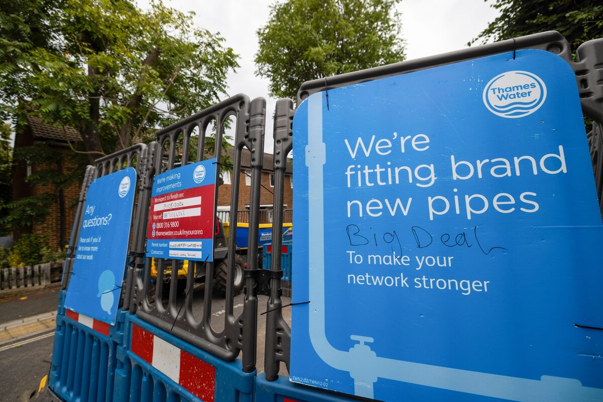 Thames Water Unveils Plan to Raise £3 Billion From Creditors - Bloomberg
