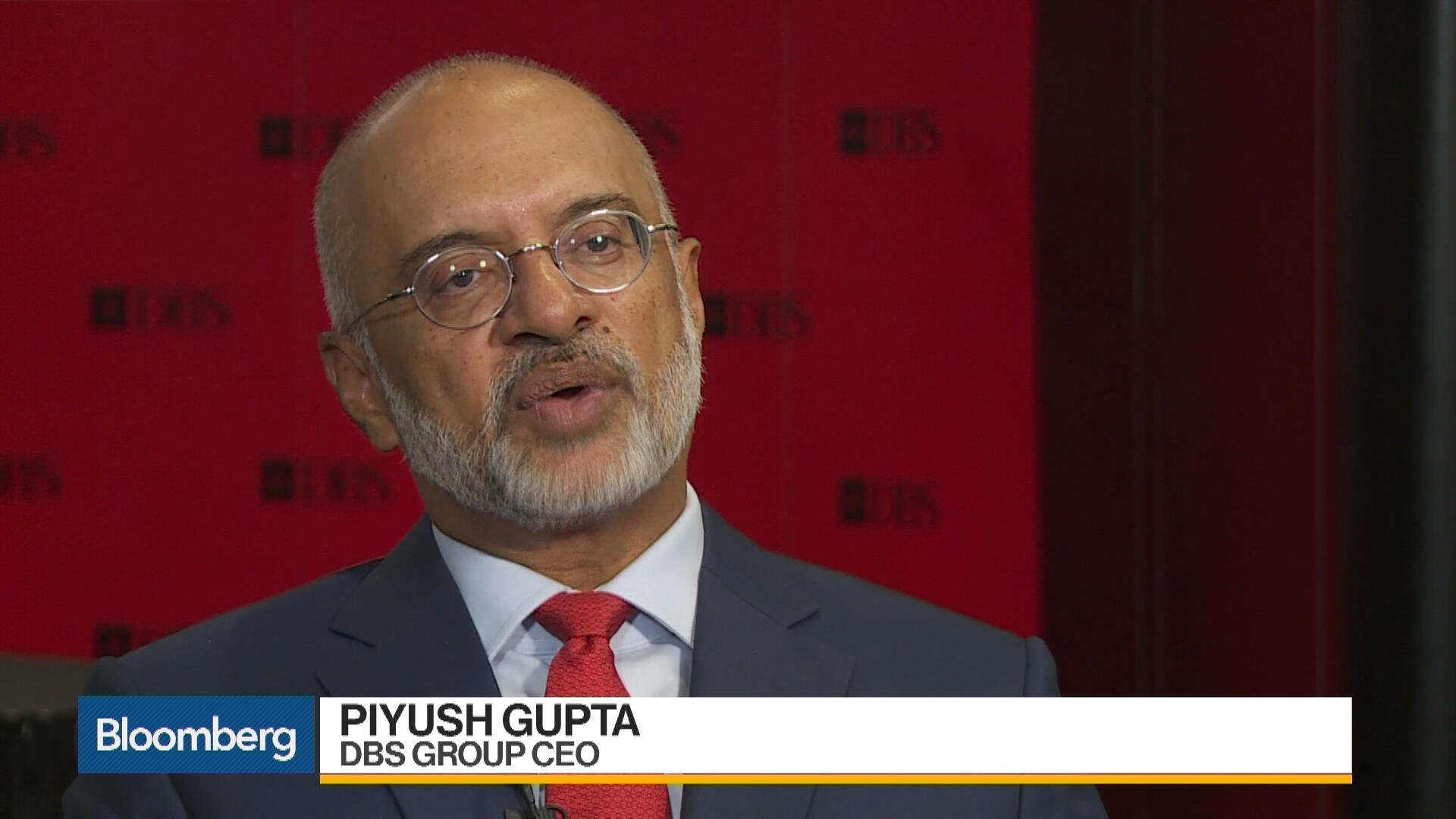 Watch DBS CEO Gupta Says Digitization Is Driving Revenue - Bloomberg