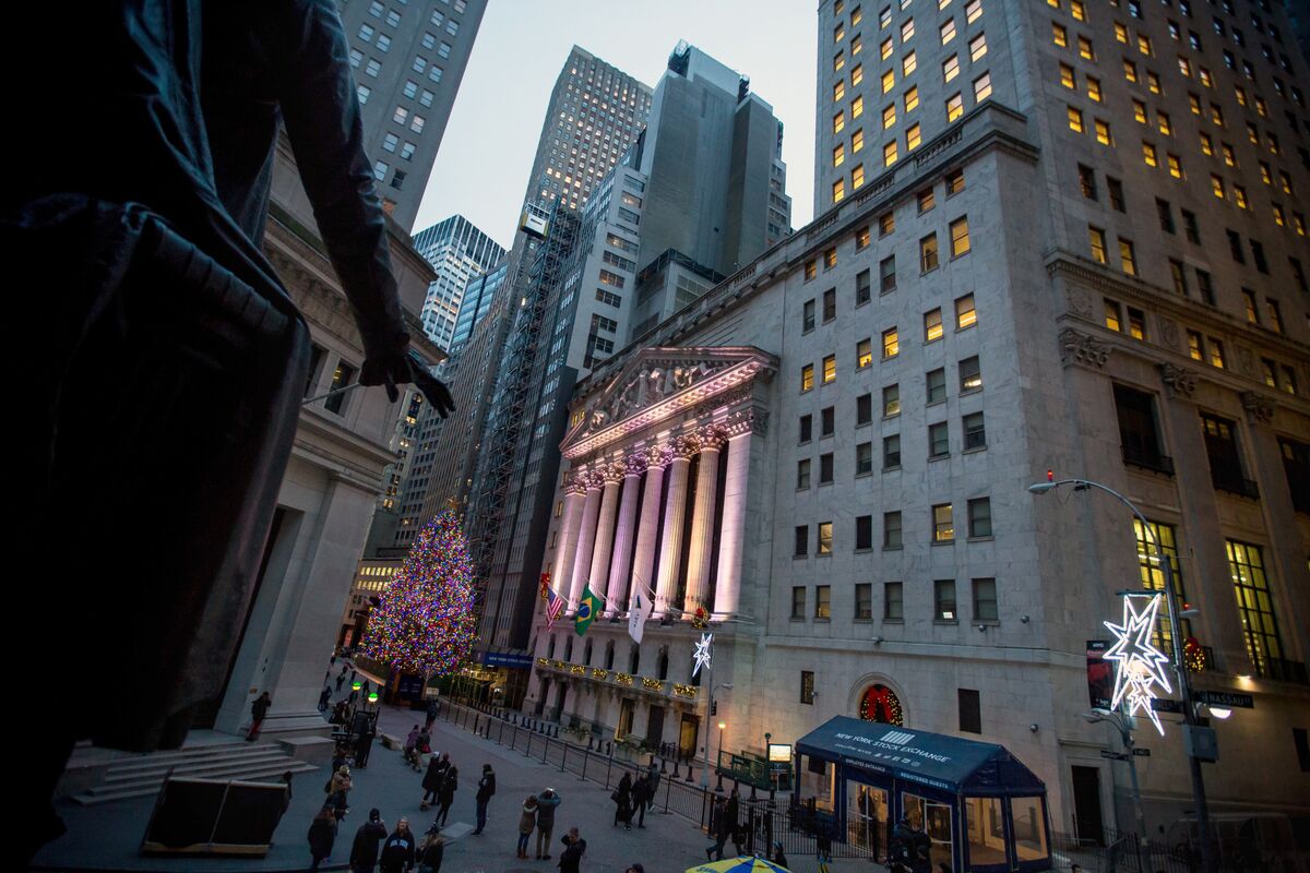 US Stocks 2020: Investors Rewarded in Wild Year on Wall Street - Bloomberg