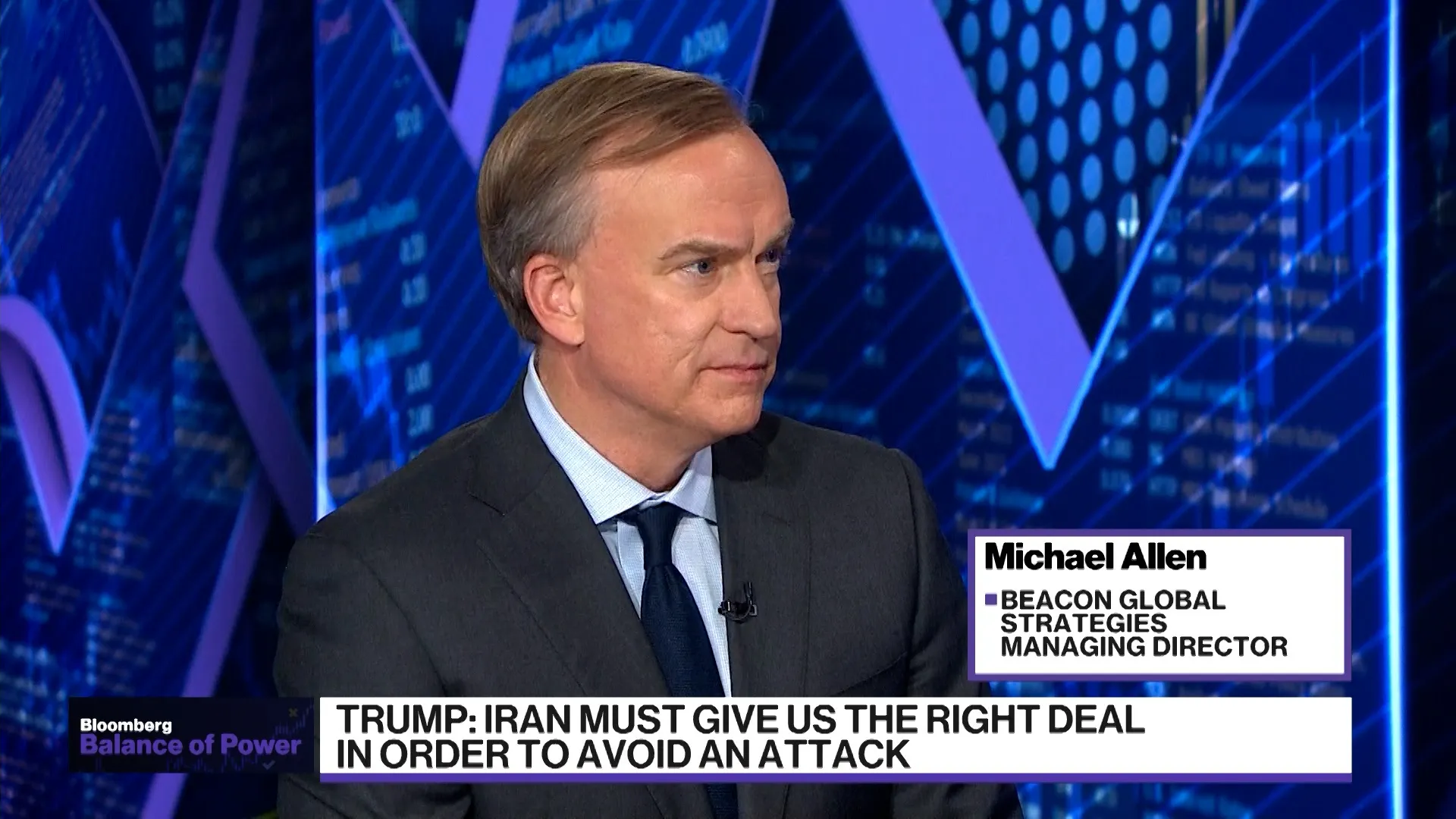 Watch President Trump Will Strike Iran Again: Michael Allen - Bloomberg
