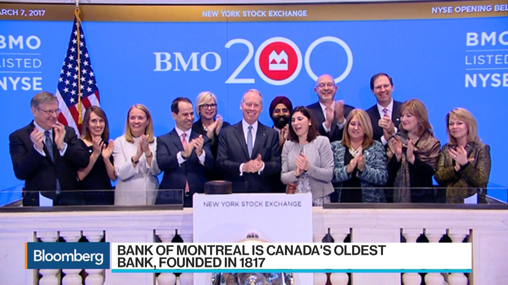 Watch BMO Incoming CEO Sees Fastest Growth in U.S. - Bloomberg