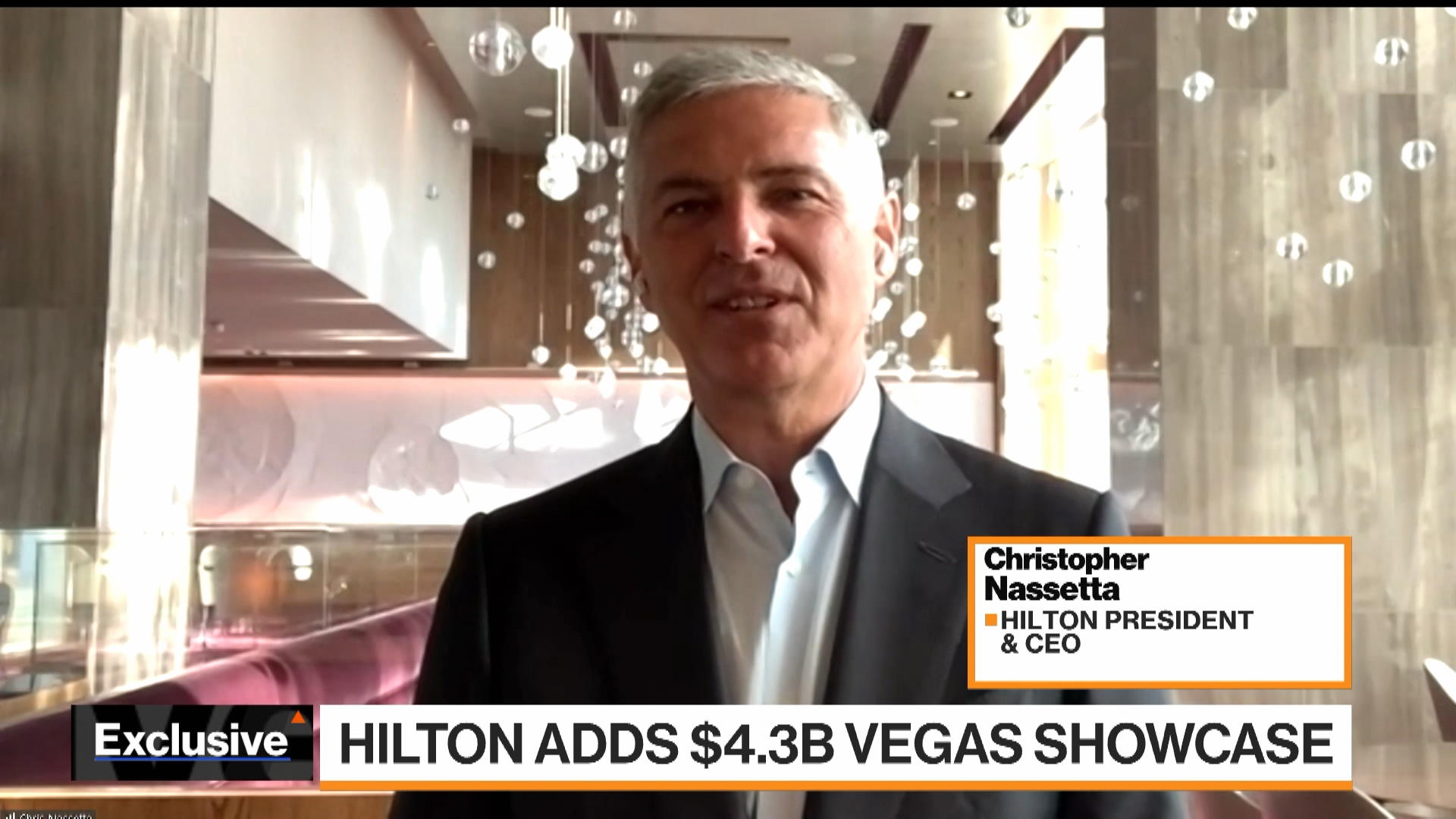 Watch Hilton CEO Christopher Nassetta Expects Historic Summer Leisure ...