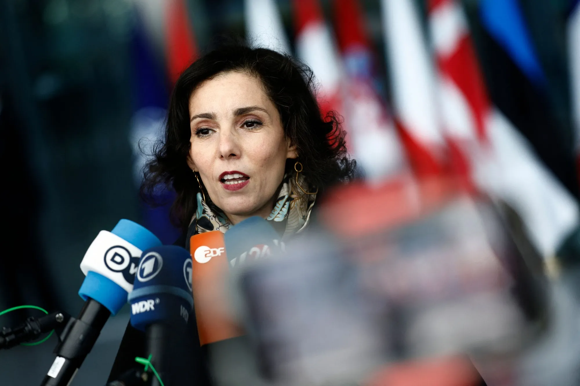 Belgian Foreign Minister Hadja Lahbib Under Pressure Over Russia, Iran ...