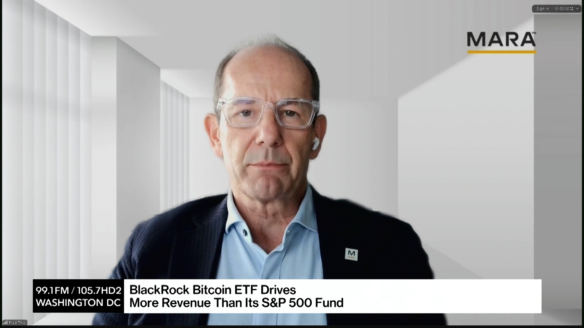 Watch MARA CEO Thiel Sees 'Huge Interest in Bitcoin' - Bloomberg