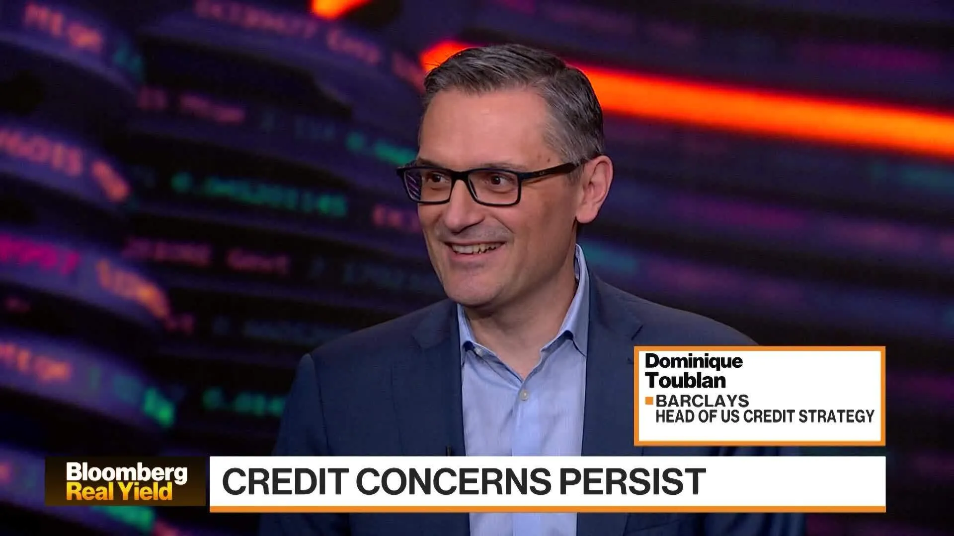 Watch 'No Immediate Implosion' in Credit: Barclays' Toublan - Bloomberg
