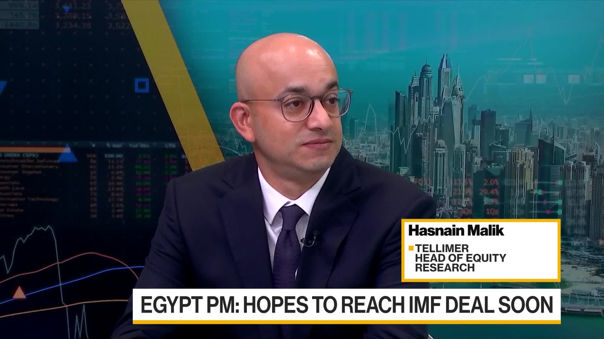 Watch Malik: Egypt Behind Curve on Interest Rate, FX - Bloomberg
