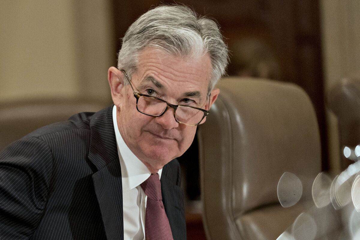 Powell Opens Door to Possible Pullback in Fed Rate-Hike Outlook - Bloomberg