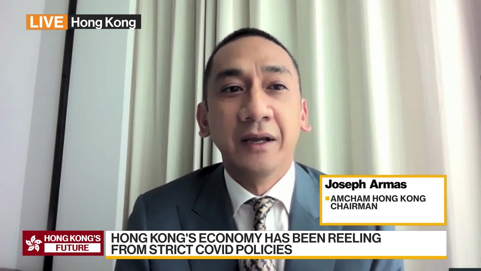 Watch AmCham HK Chairman on Business Sentiment - Bloomberg