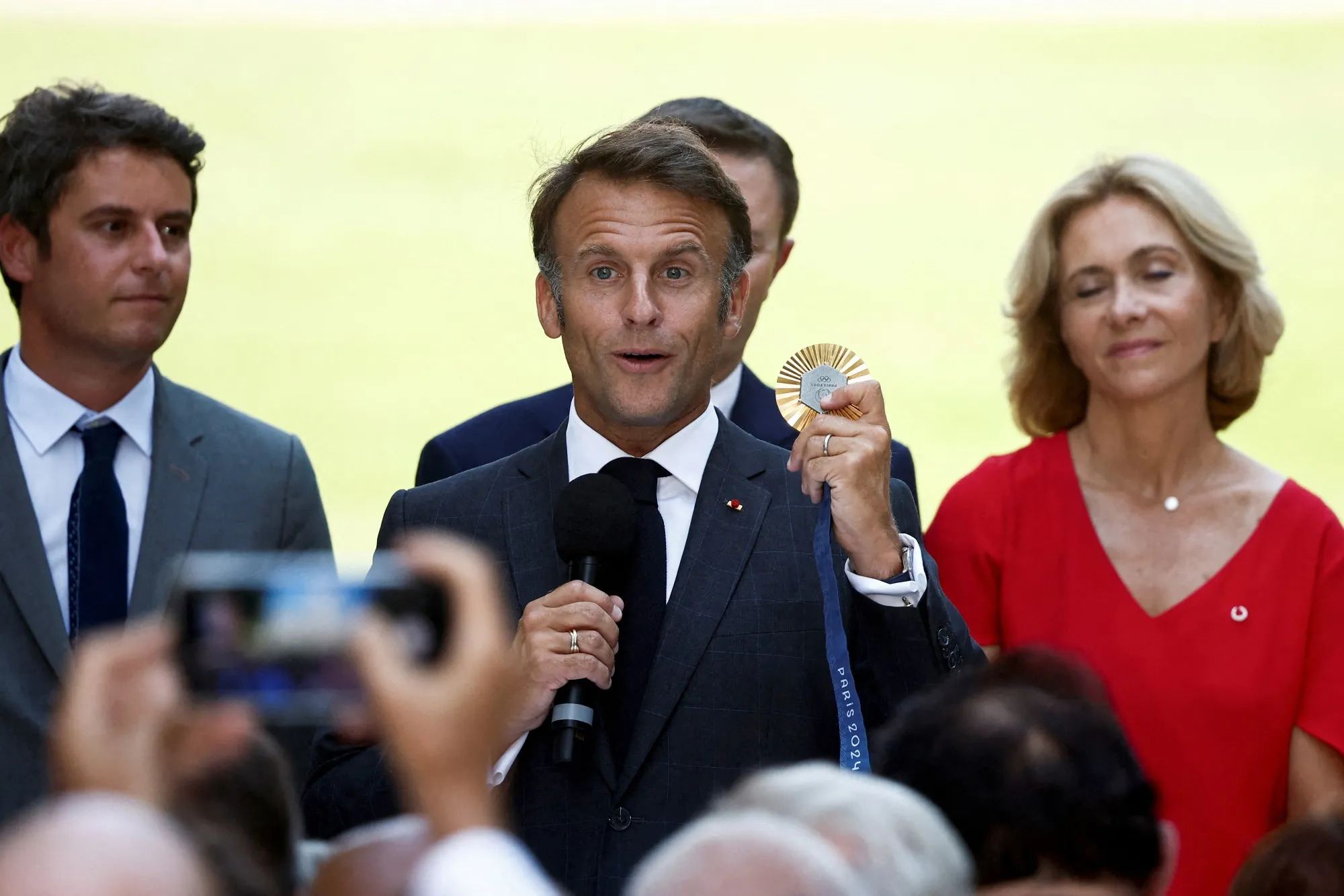 Current President Of France 2024