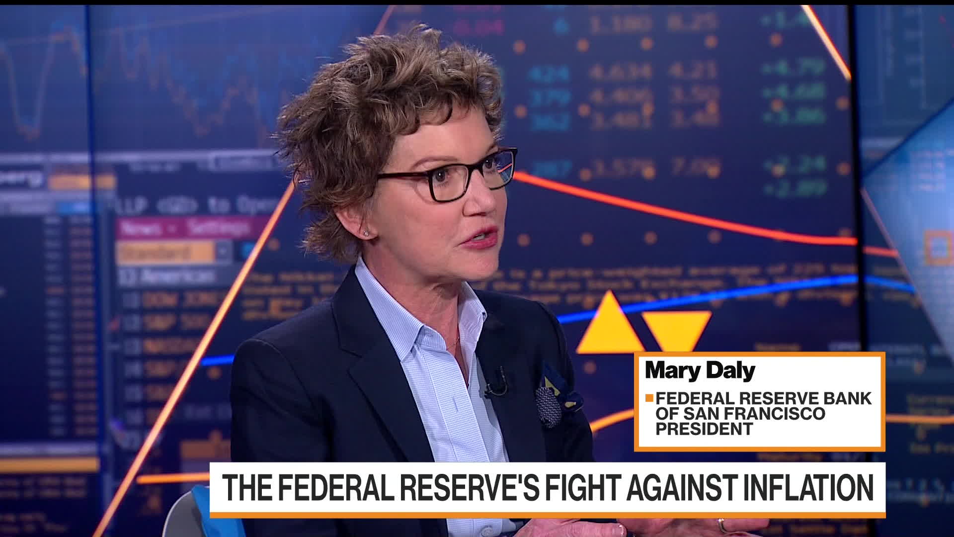 Watch Fed's Daly on Rate Hikes, Inflation, Policy Coordination - Bloomberg