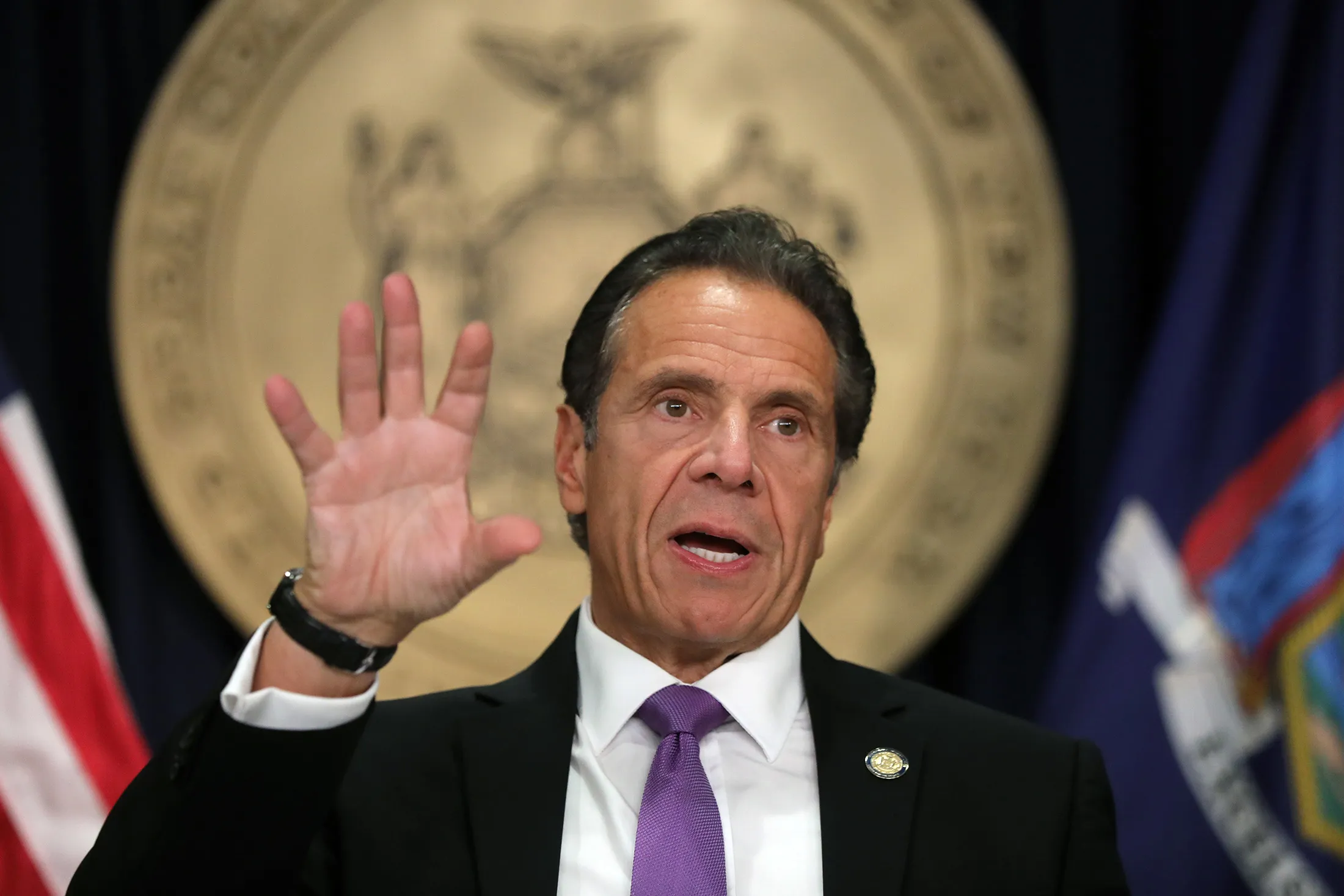 NY's Cuomo to Receive International Emmy for Virus Briefings - Bloomberg