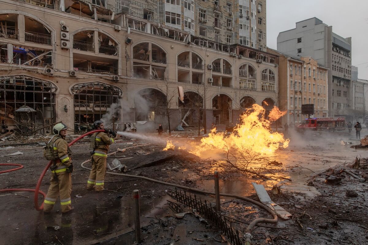 Ukraine’s Capital Kyiv Comes Under Renewed Russian Missile Attack ...