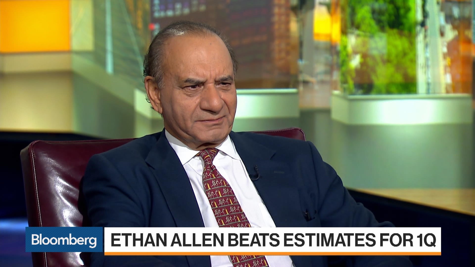 Watch Ethan Allen Being Run the 'Old-Fashioned Way,' CEO Says - Bloomberg
