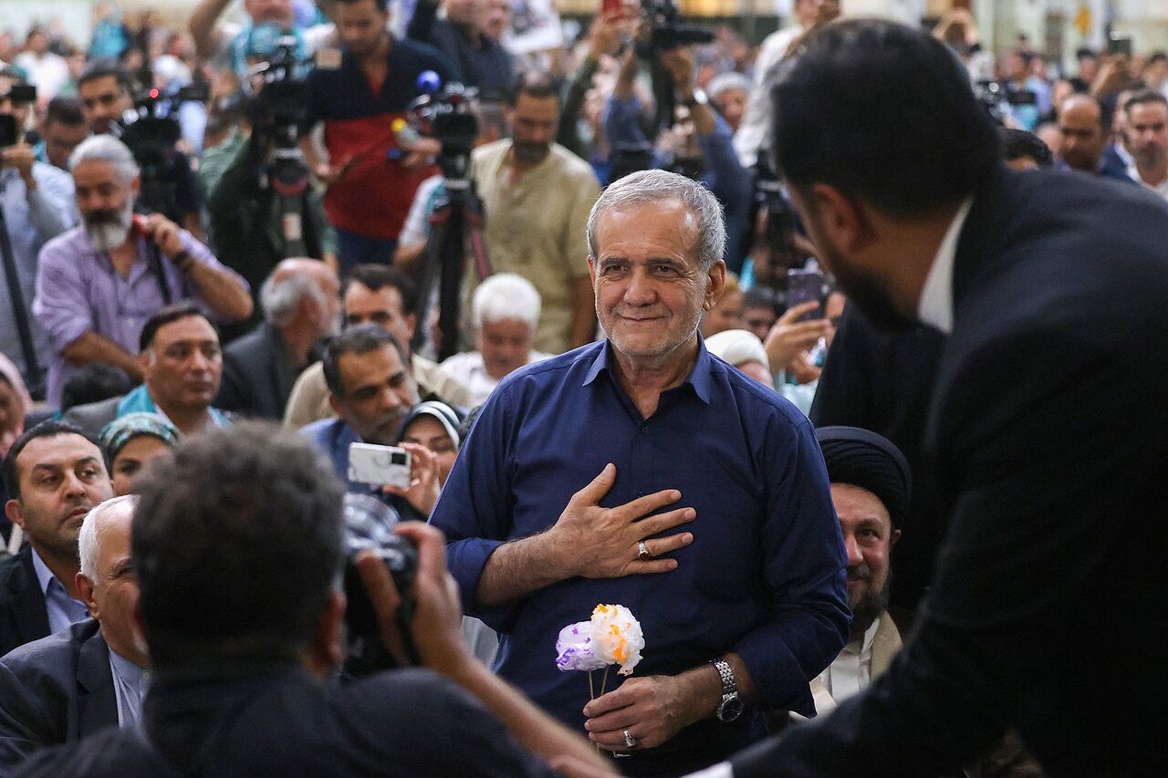 Iran’s Masoud Pezeshkian Vows to Lift Sanctions, Reconnect With World ...