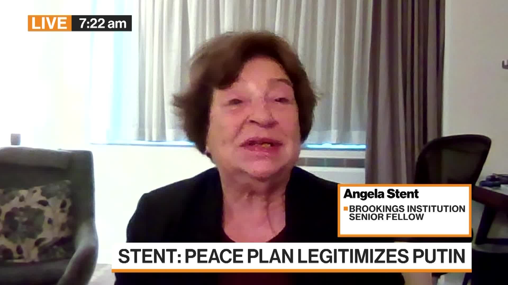 Watch Stent Says EU Vulnerable to Future Russian Threats - Bloomberg