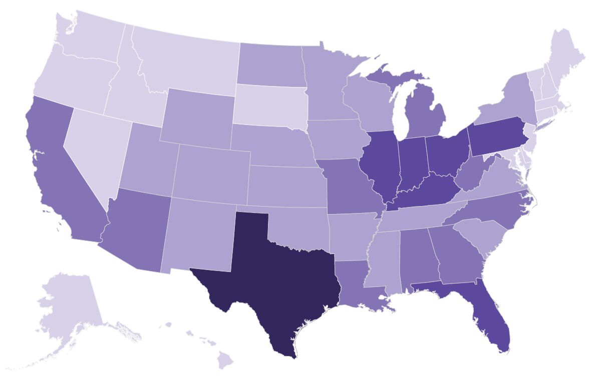 Take a Look at the States Sending the Most Carbon Into the Air - Bloomberg