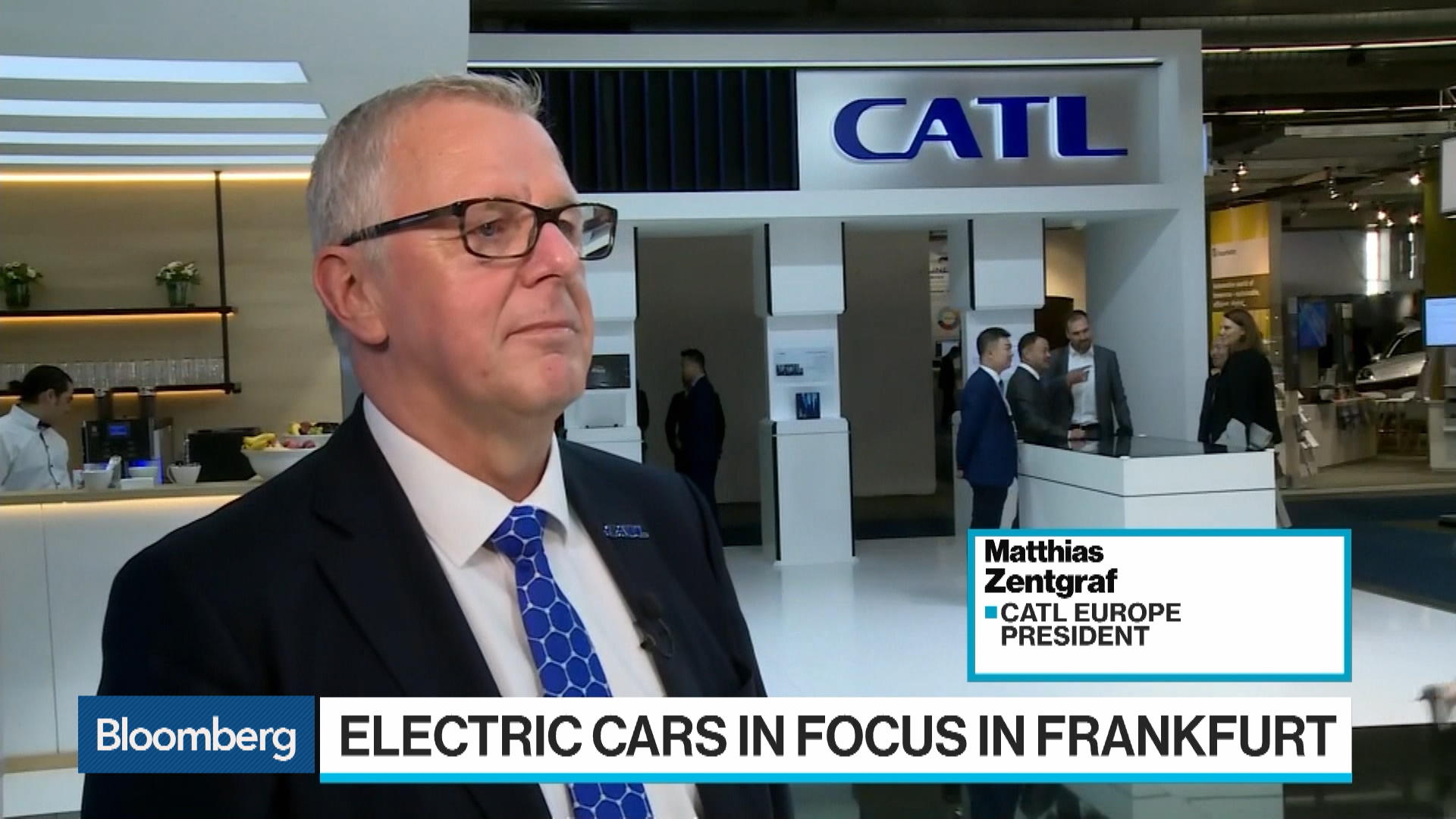 Watch CATL Europe President talks tapping into the EV market - Bloomberg
