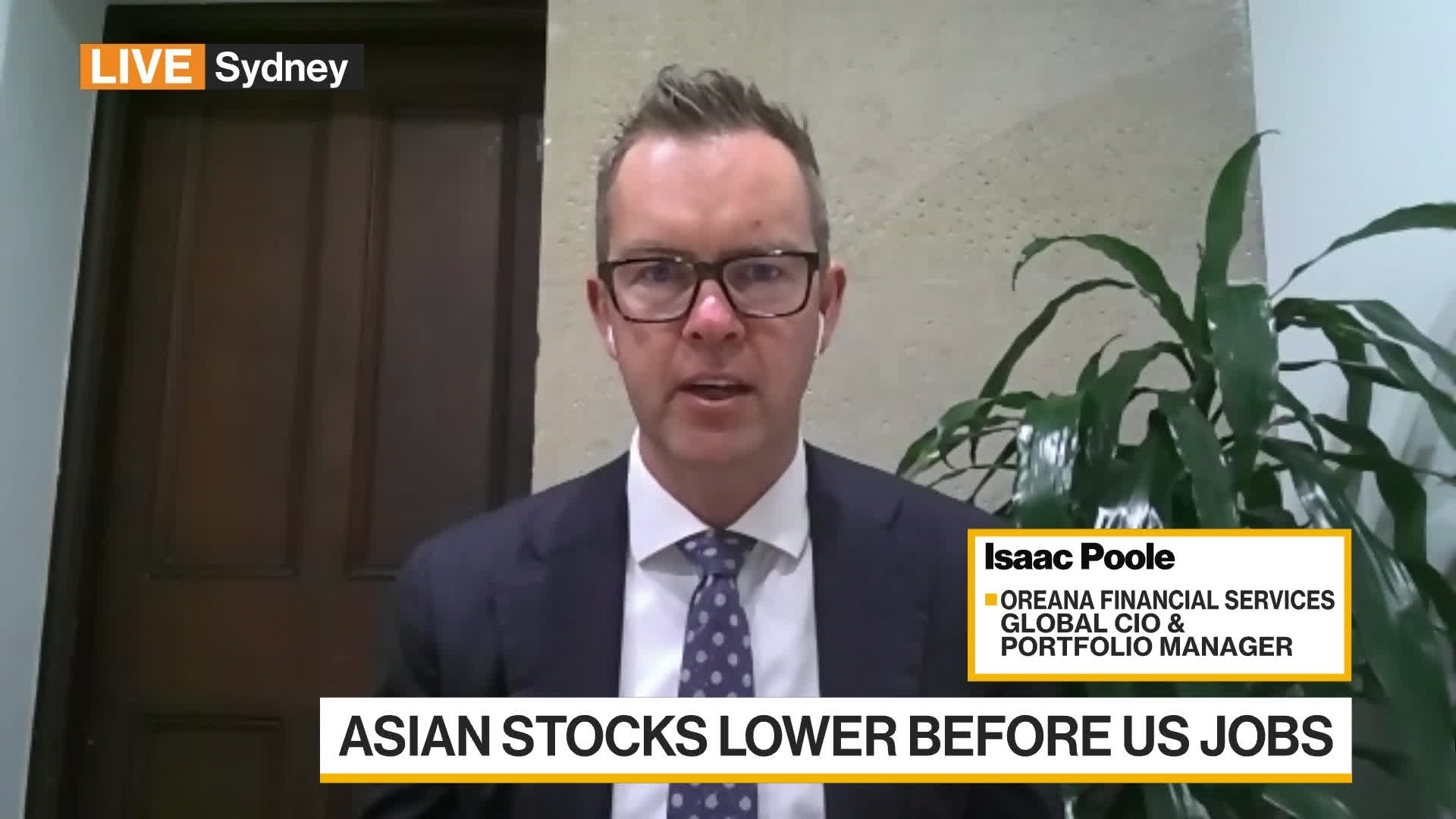 Watch Oreana Portfolio's Isaac Poole on Global Markets - Bloomberg