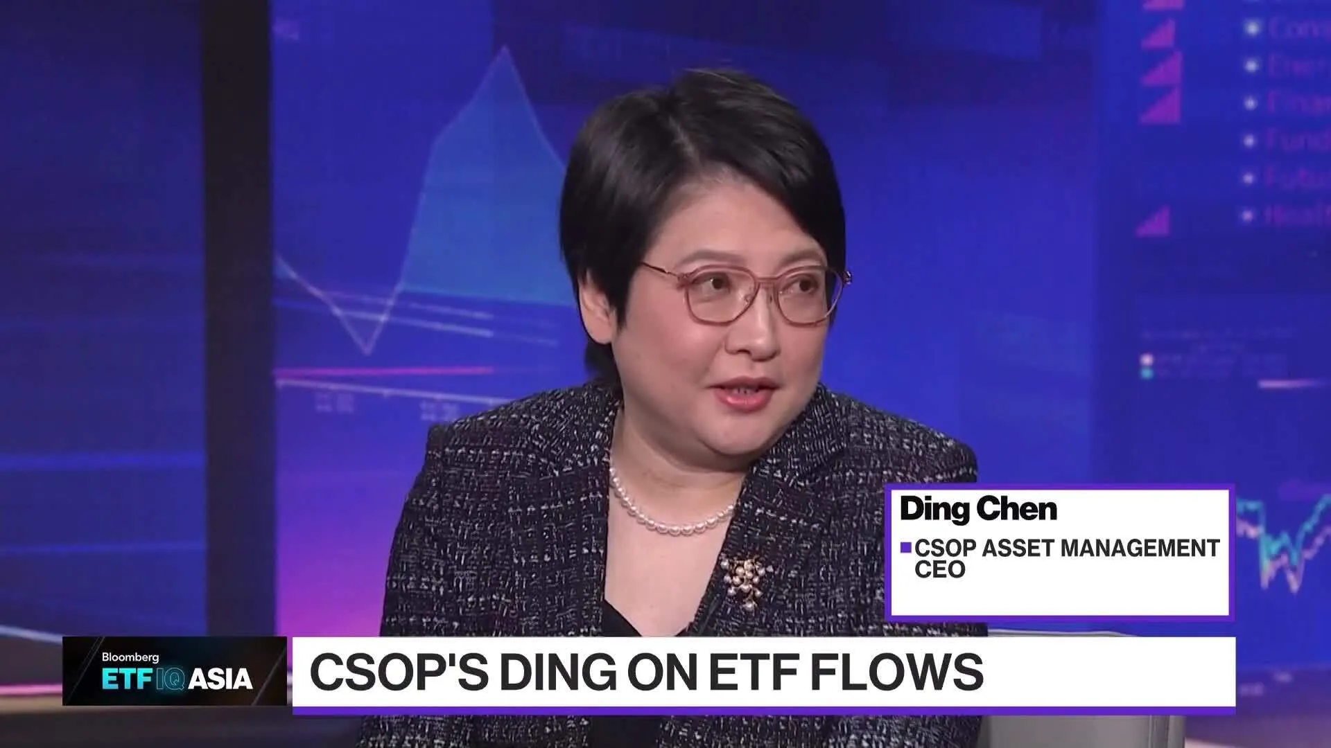 Watch CSOP CEO Discusses ETF Flows, Outlook - Bloomberg