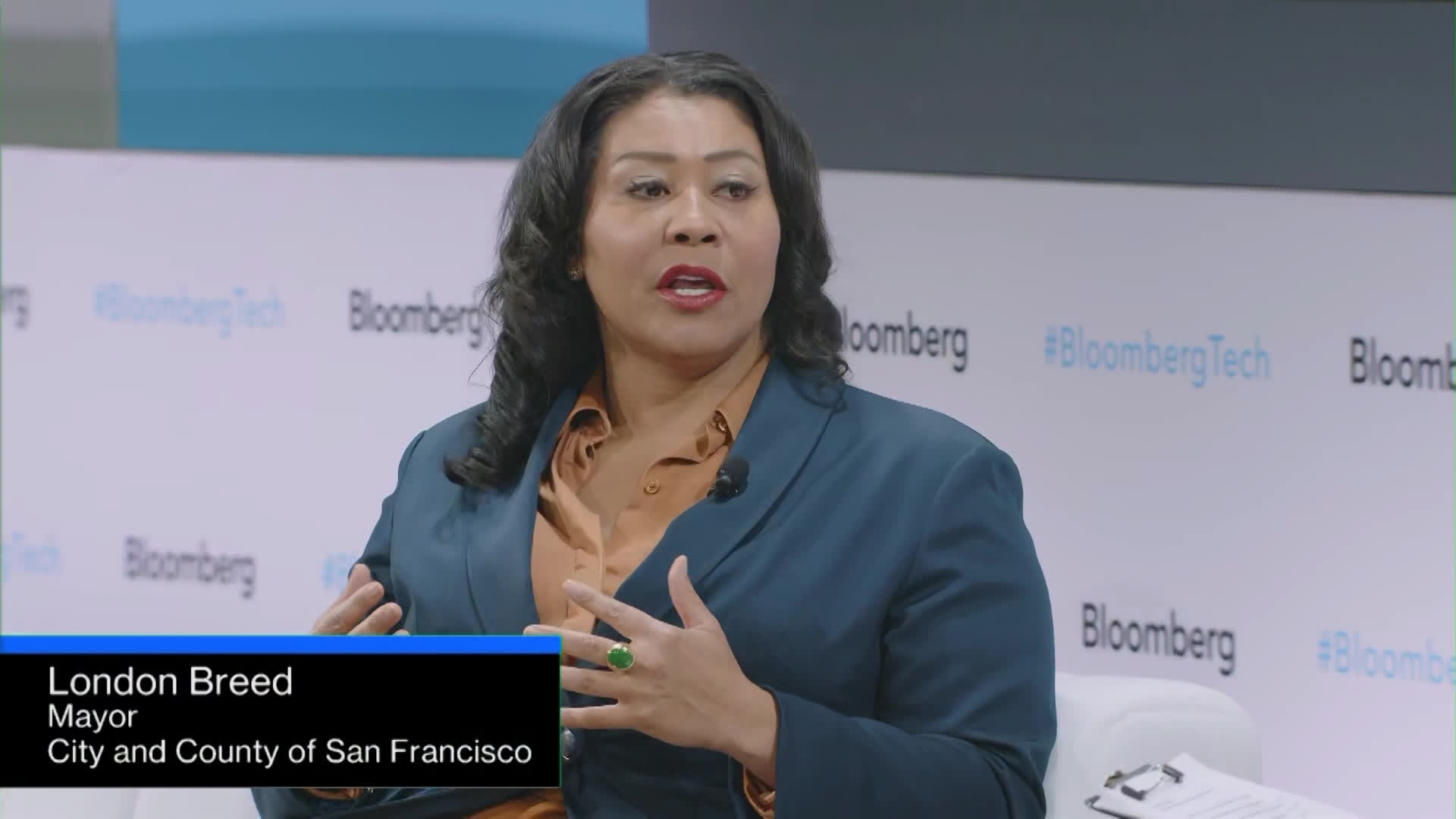 Watch San Francisco’s Mayor Breed on Revitalizing the City - Bloomberg