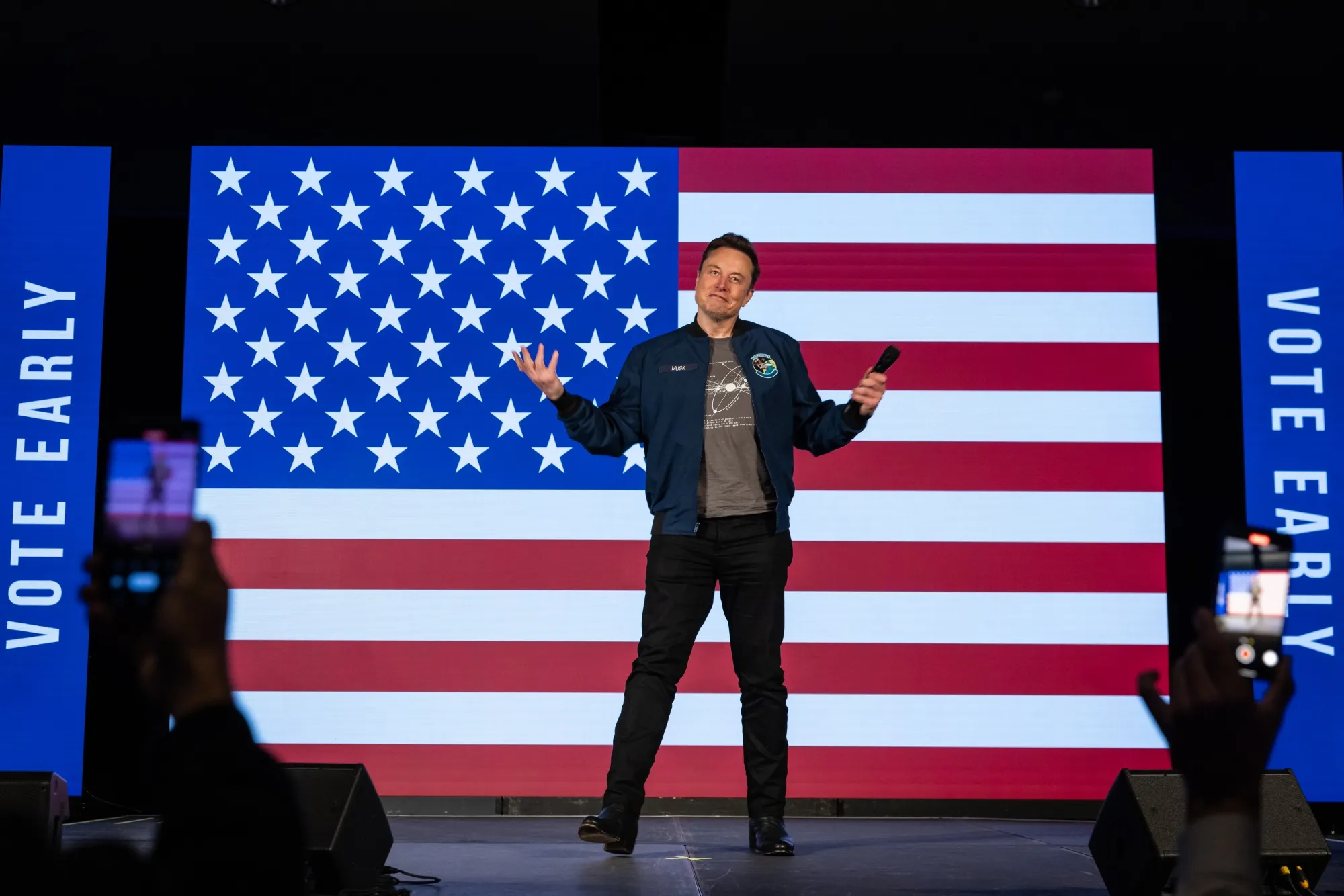 Musk Looks for Trump Votes Among Former Pennsylvania Democrats - Bloomberg