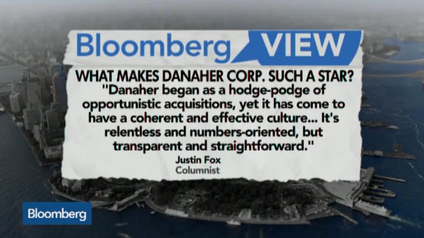 Watch Danaher: What It Does Right in Its Business Plan - Bloomberg