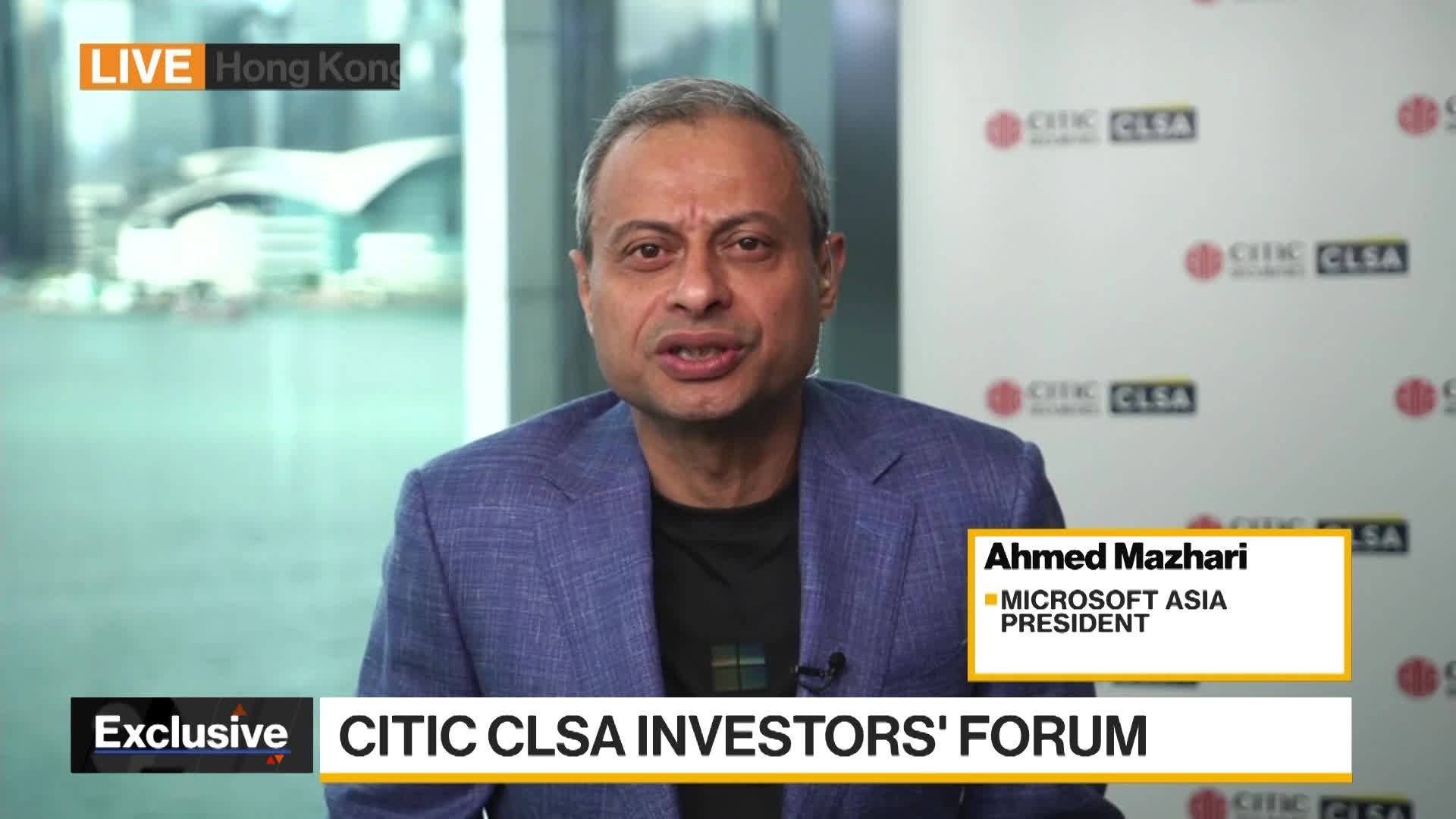 Watch Microsoft Asia's Mazhari on AI Outlook in Asia - Bloomberg