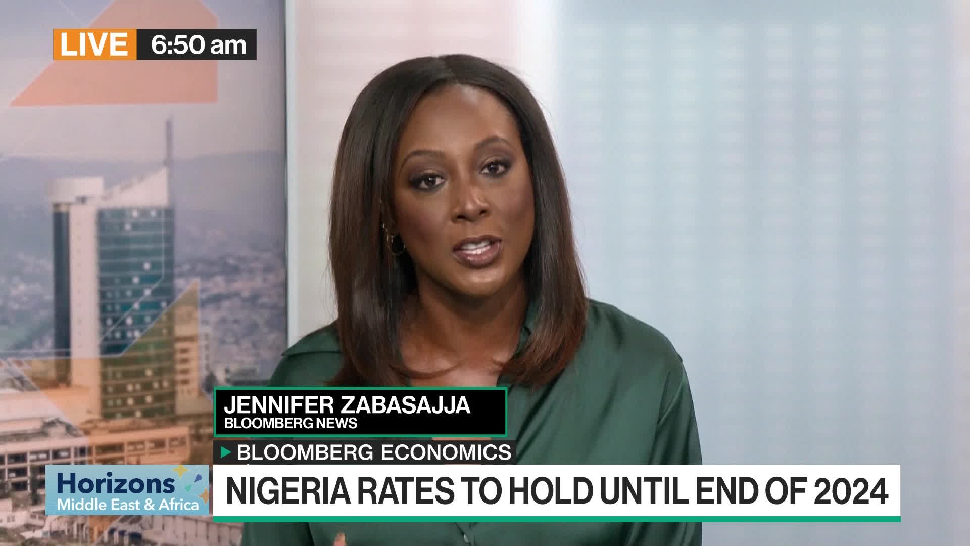Watch Nigeria Set to Hike Rates One Last Time Before Pause - Bloomberg