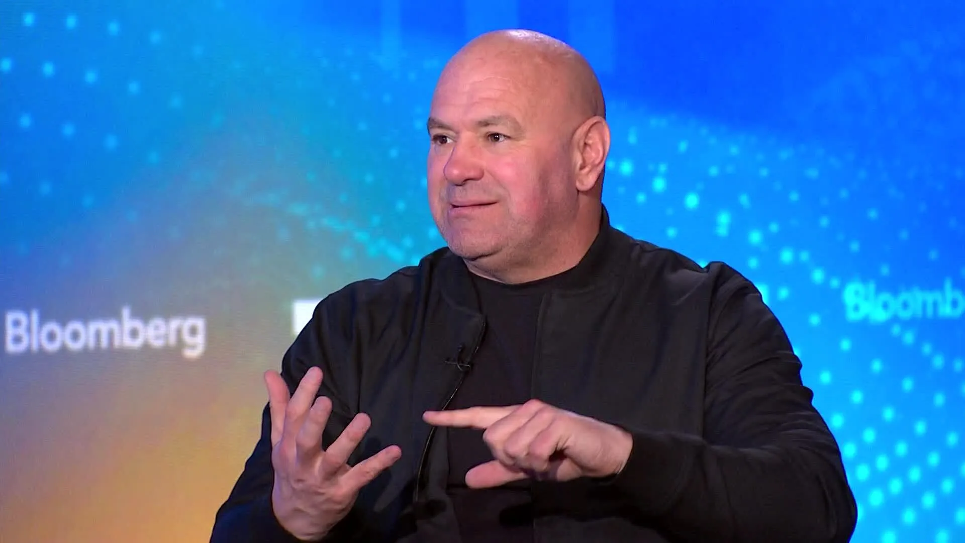 Watch Dana White on UFC at the White House, Future of Boxing - Bloomberg