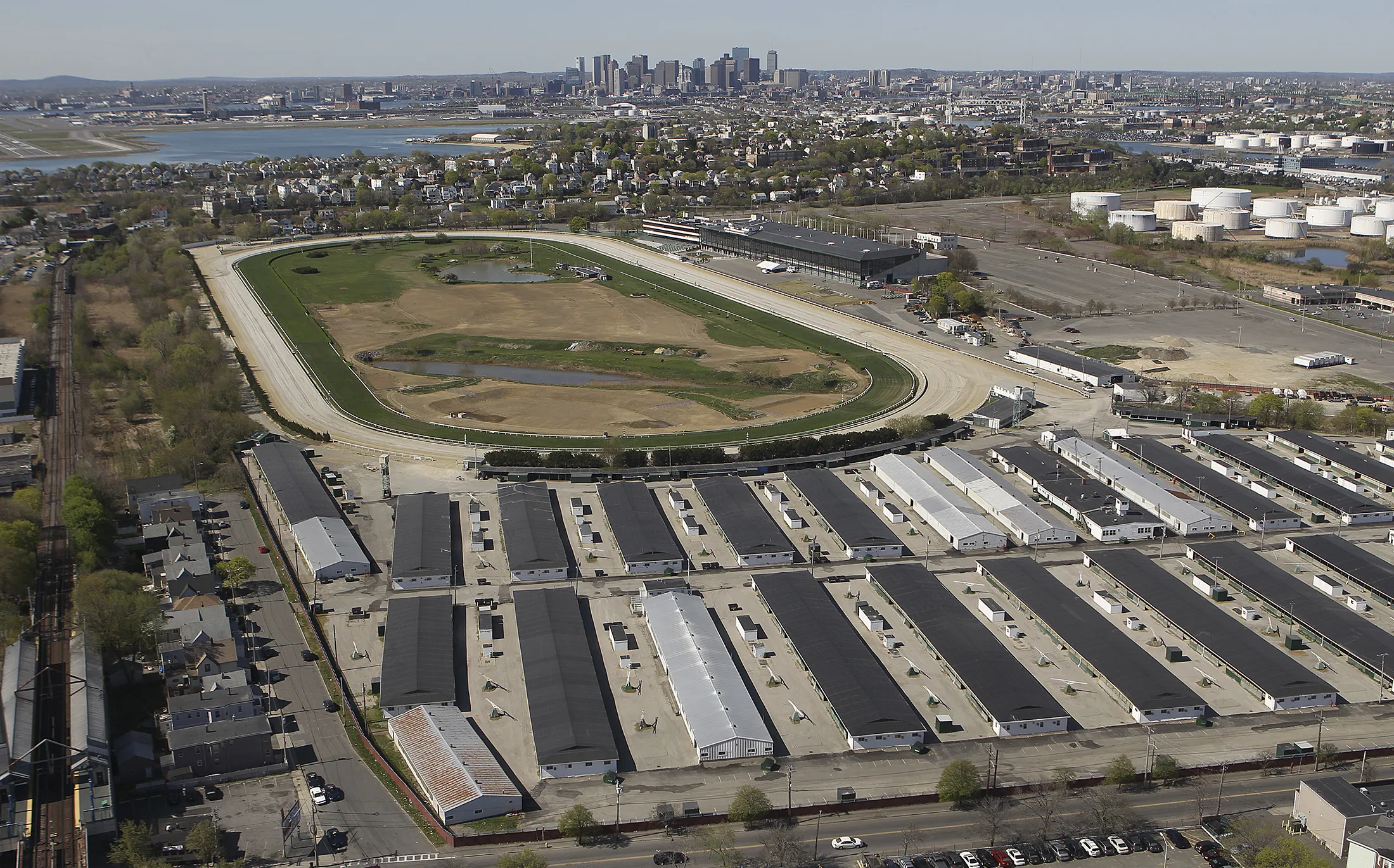 Boston’s Old Suffolk Downs Racetrack Begins Conversion to Massive ...
