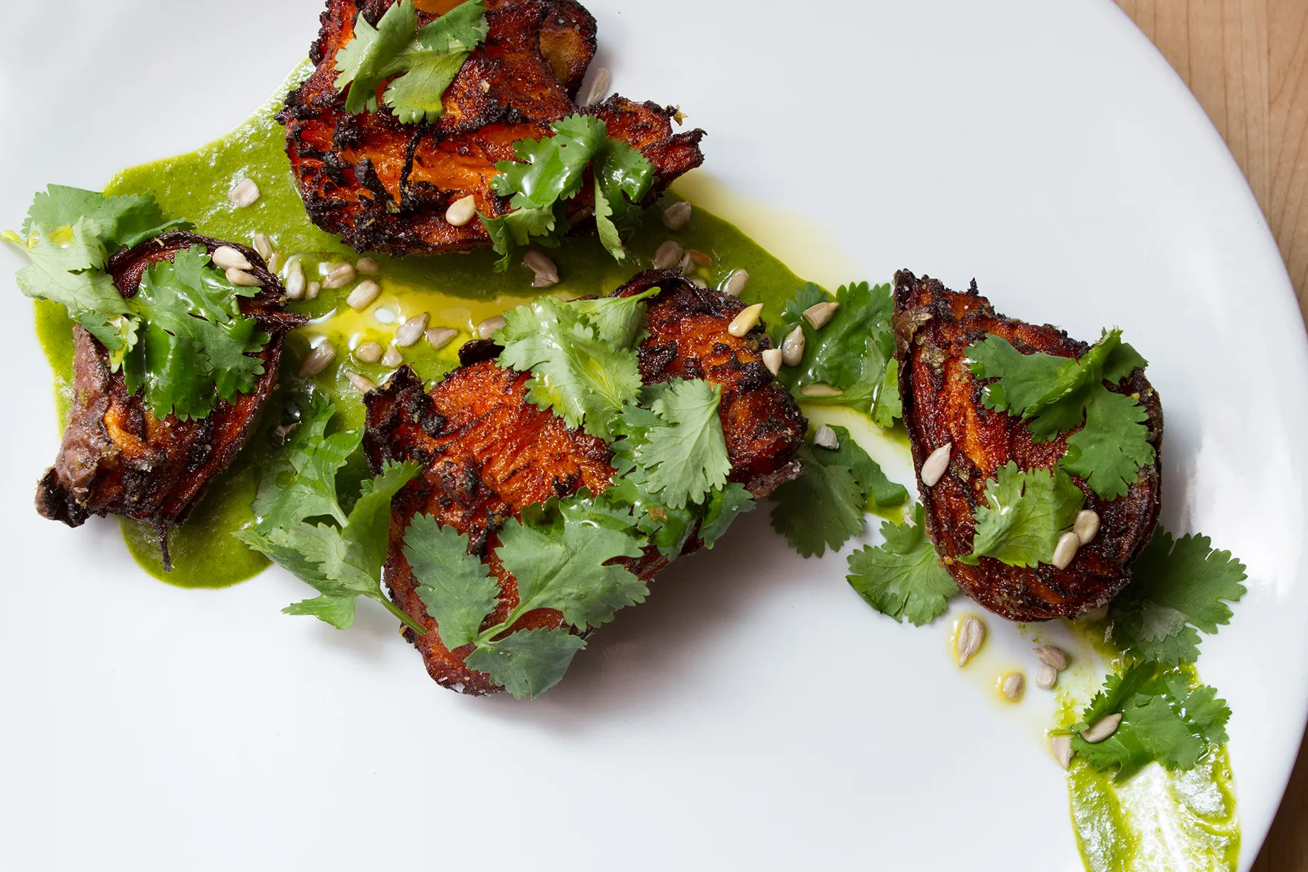 Eat This Now: Sweet Potatoes with Zhug at Mile End - Bloomberg