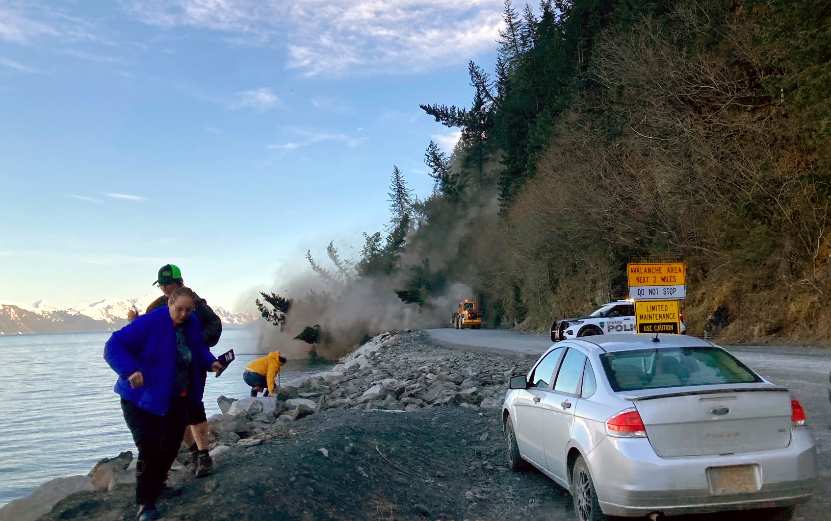 Cleanup Underway After Trees Topple Into Alaska Road, Bay - Bloomberg