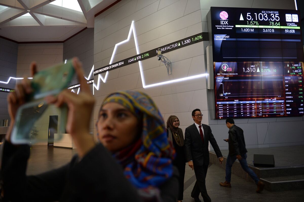 Indonesian Stocks Post Best Winning Streak in Quarter Century - Bloomberg